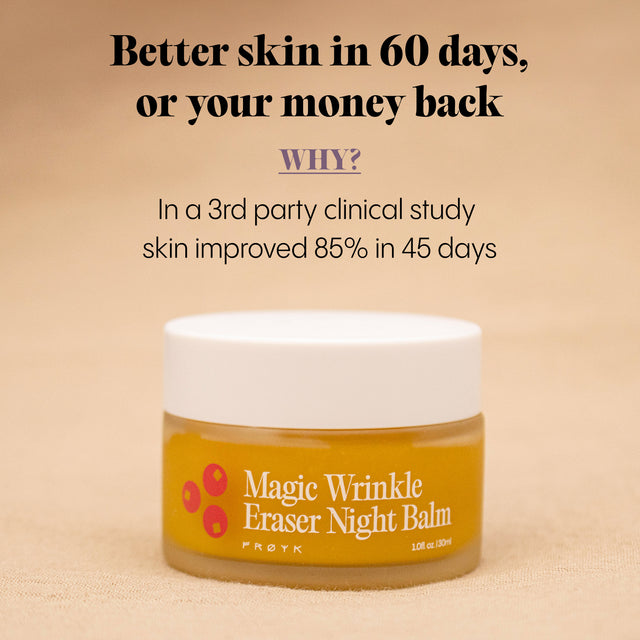 Magic Wrinkle Eraser Night Balm | Frøya Organics