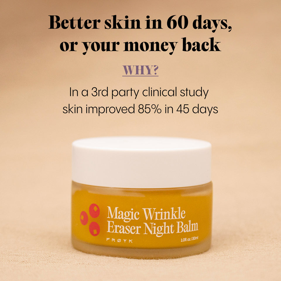 Magic Wrinkle Eraser Night Balm | Frøya Organics